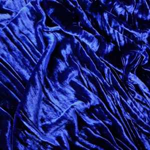 Catifea albastra din matase naturala-19496