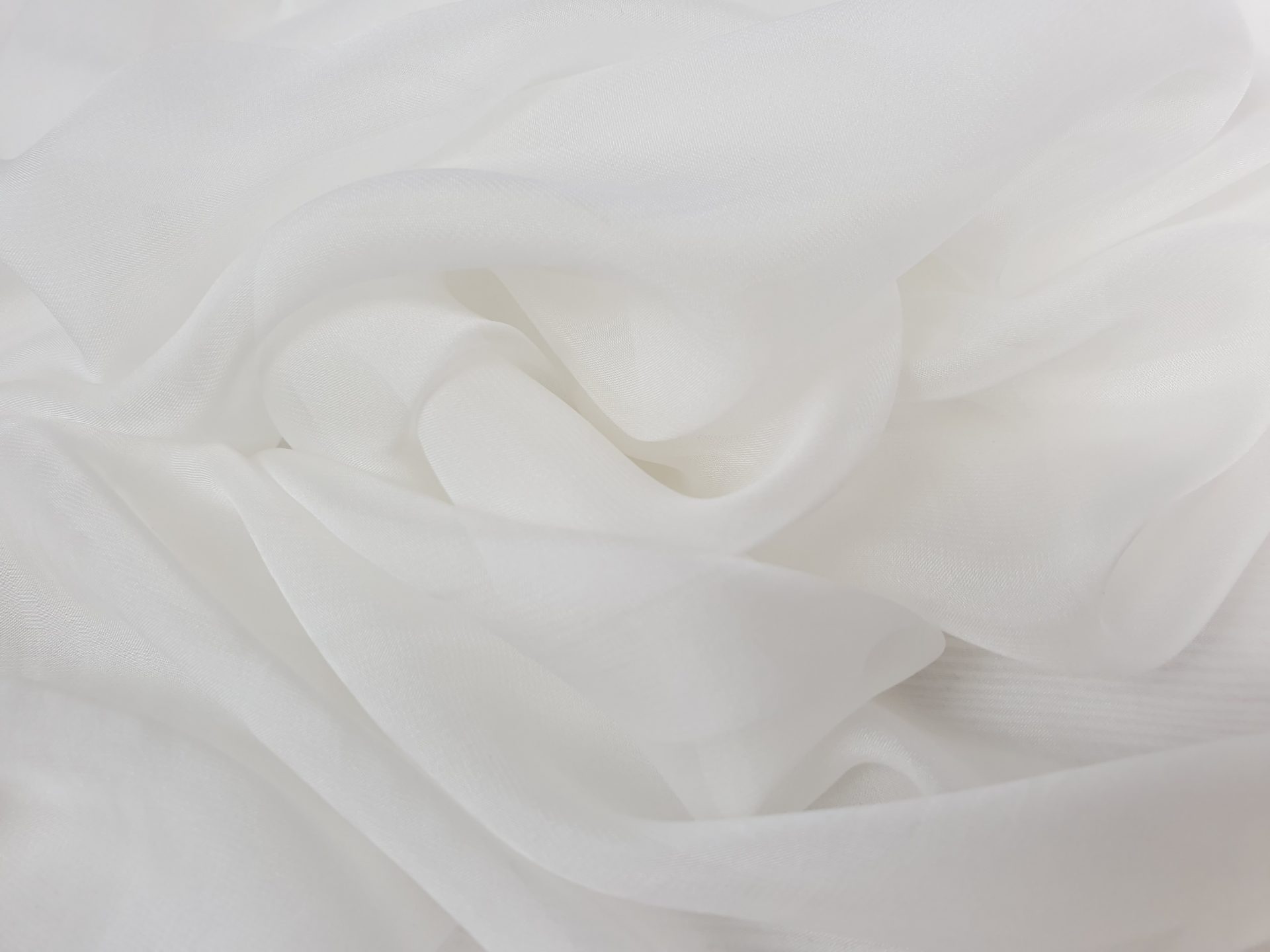 Voal chiffon ivory - Material textil la metru - Evelin Textile