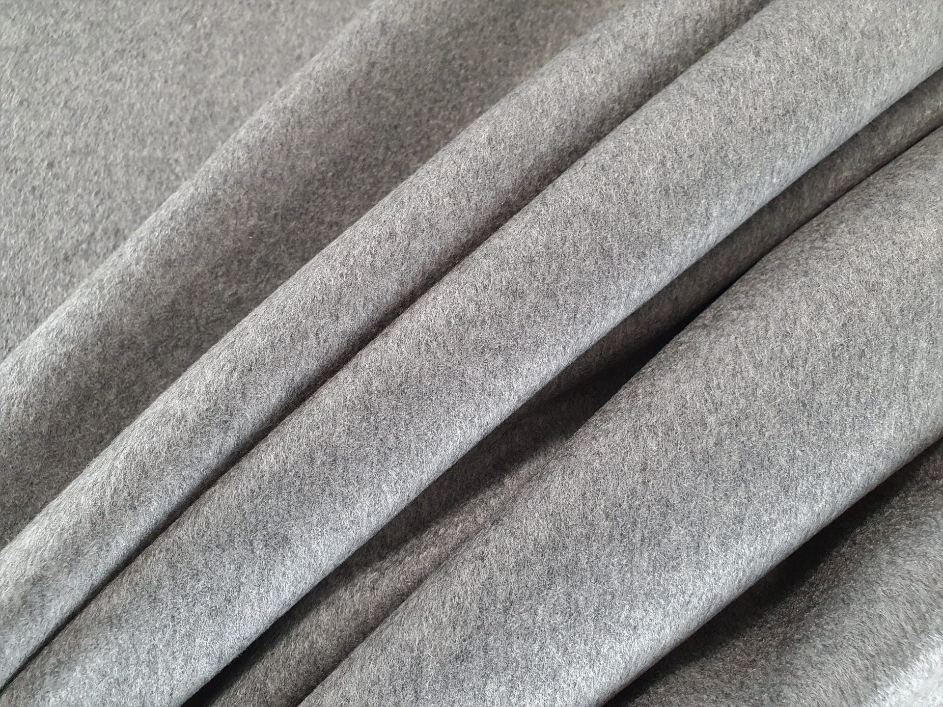 CRT318 Stofa Cerruti gri din casmir - la metru - Evelin Textile