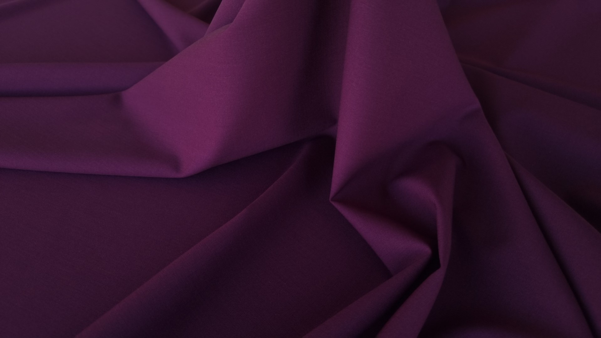 Stofa dark purple subtire din lana Tollegno - la metru - Evelin Textile