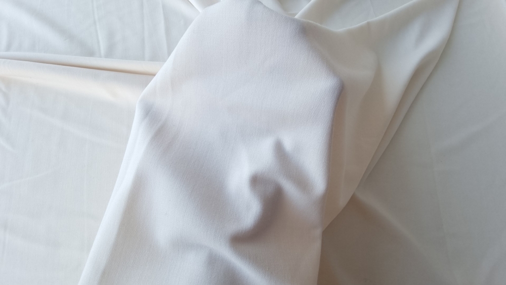 Stofita elastica cu lana Rose Butter - Evelin Textile