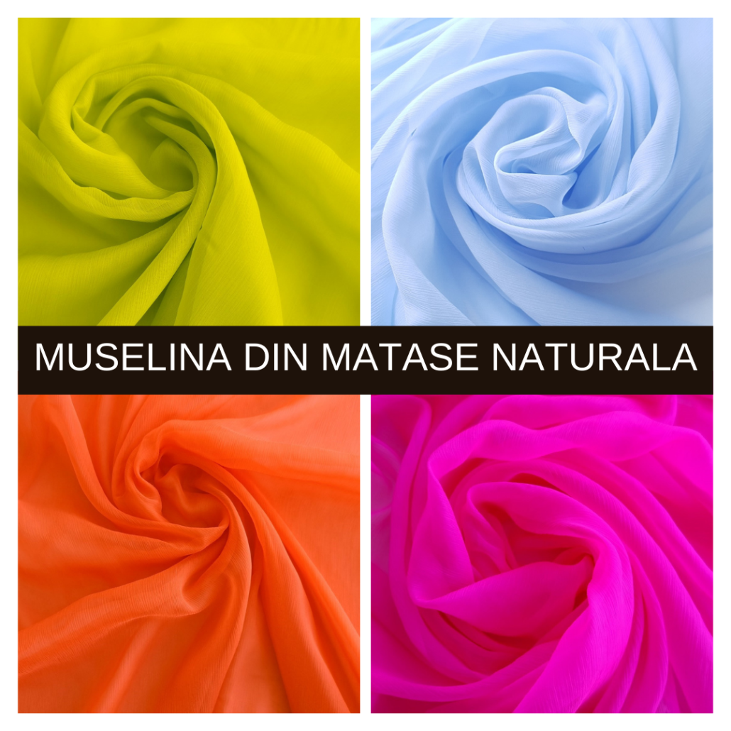 Matase Naturala - tesaturi din fibre naturale la metru - Evelin Textile
