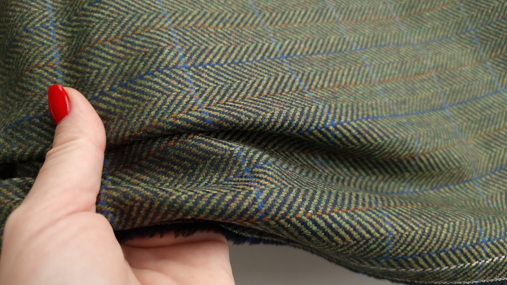Stofa lana virgina Made in Scotland - Evelin Textile