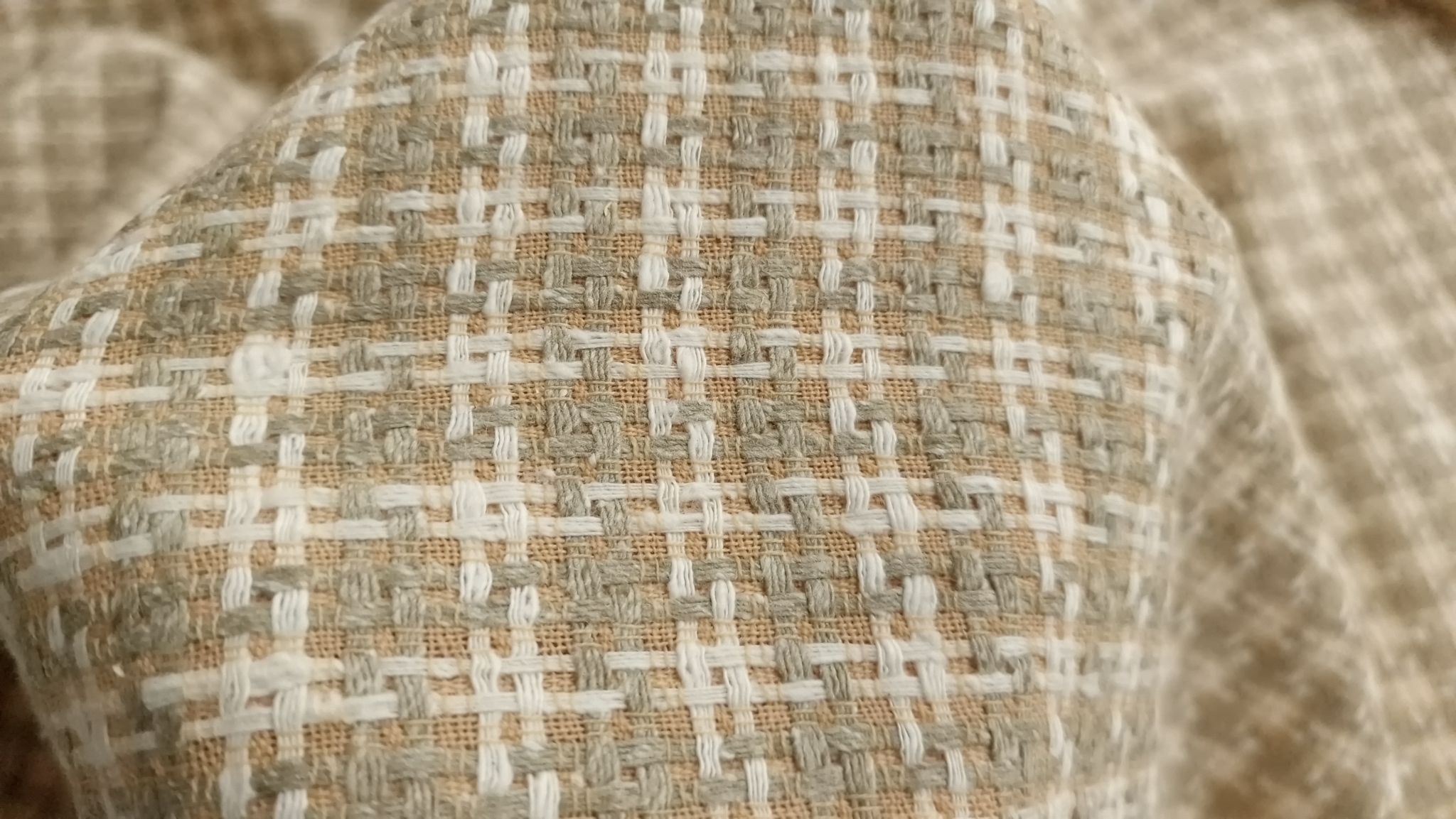 Stofa impletita tip chanel cu matase naturala - Evelin Textile