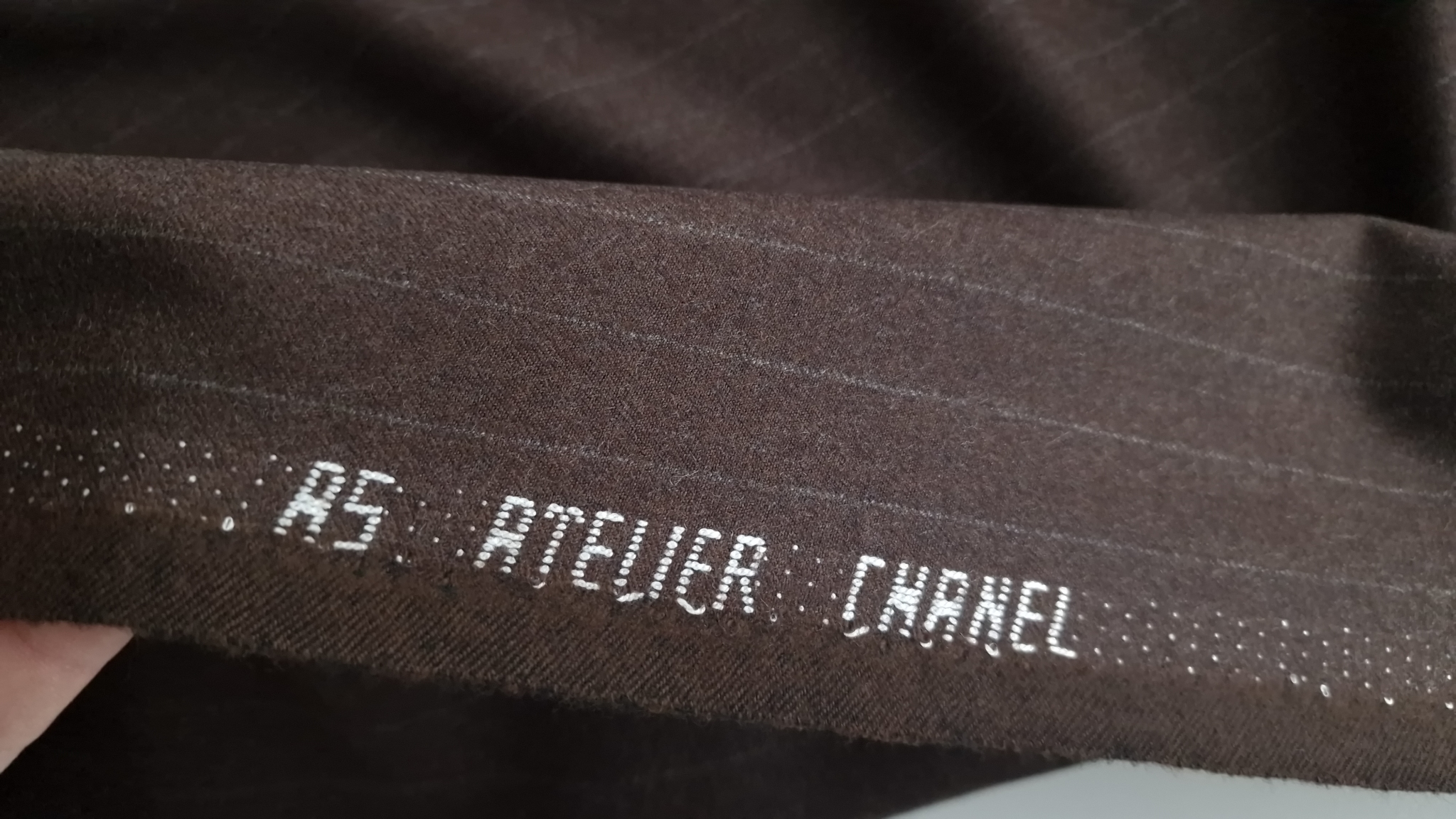 Stofa premium cu casmir Atelier Chanel - Evelin Textile