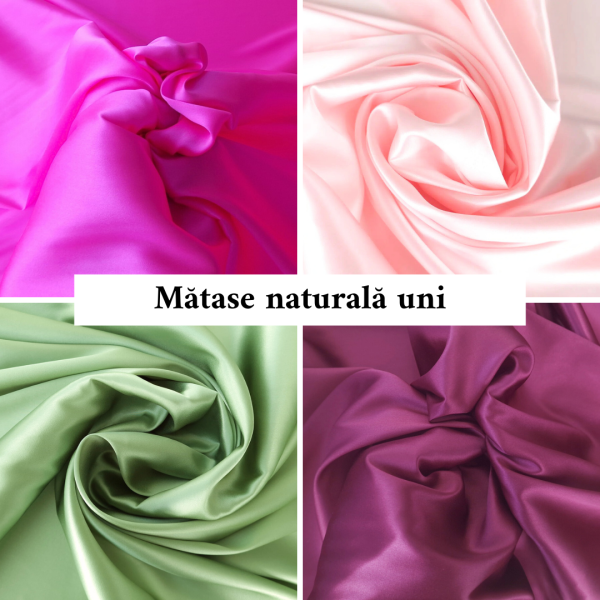 Matase Naturala - tesaturi din fibre naturale la metru - Evelin Textile