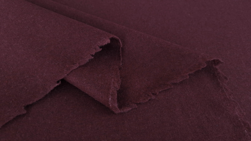 Stofa din casmir si matase naturala burgundy - Evelin Textile