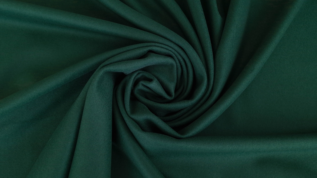 Stofă din lână și cașmir verde - Evelin Textile