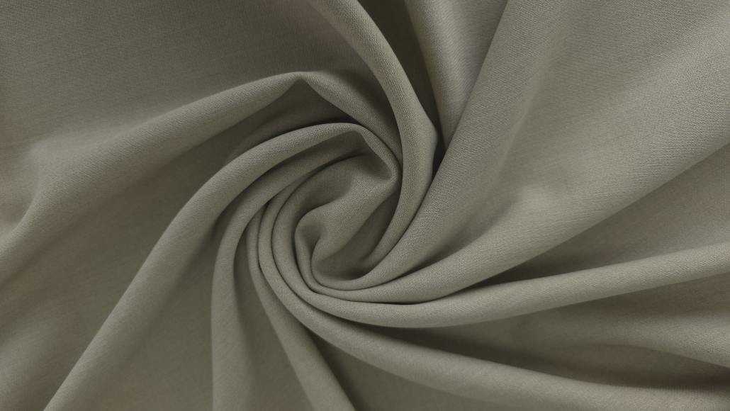 Crep din lână bej nisipiu - Evelin Textile