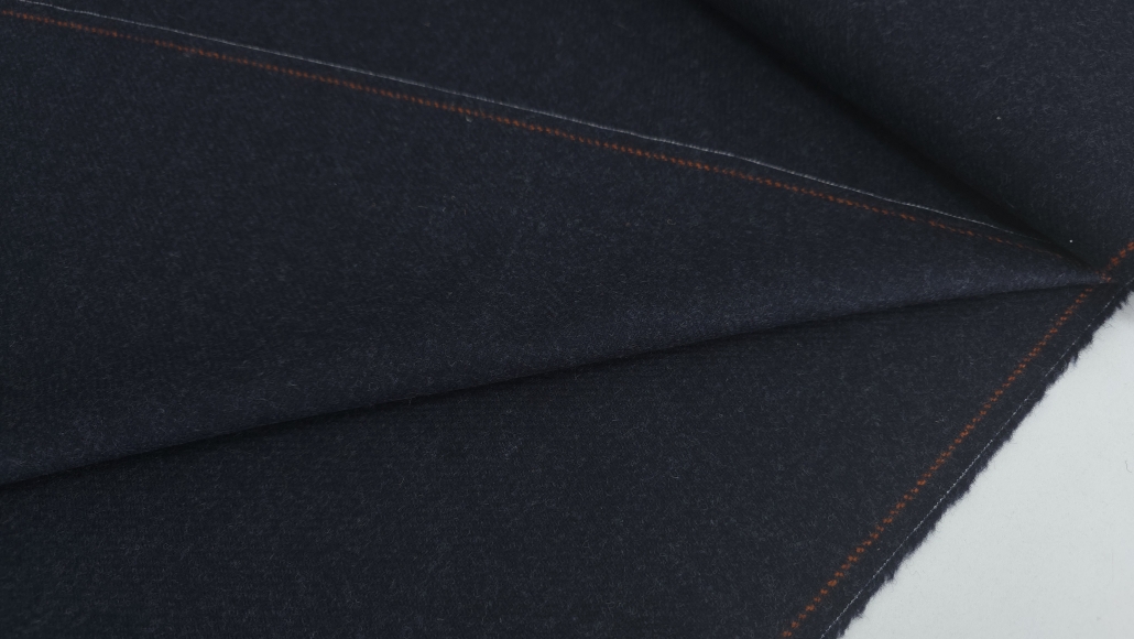 Stofa medie bleumarin din lână - Evelin Textile